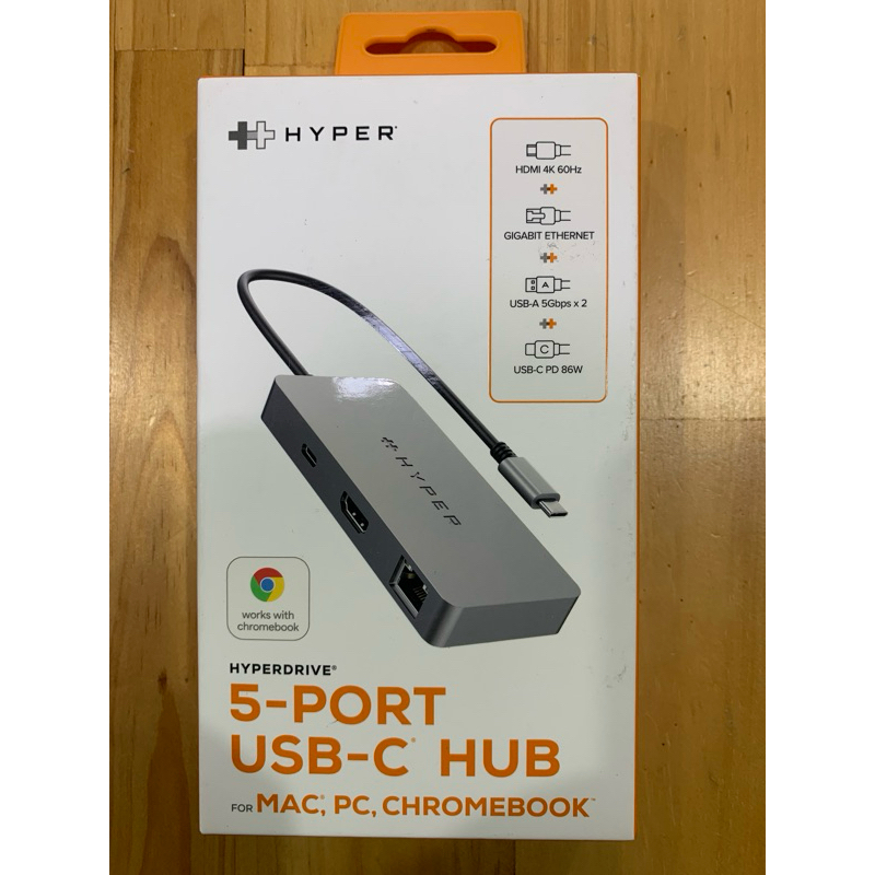 [Original] Hub HyperDrive 5-Port USB-C xuất 4K 60Hz | Shopee Việt Nam