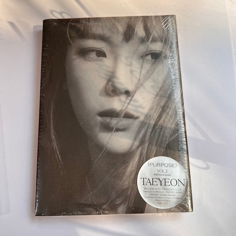 Album TAEYEON - Repackage [Purpose] cửa hàng Kpop | Shopee Việt Nam