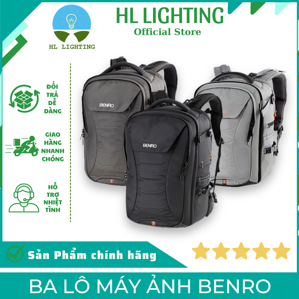 Ba Lô Máy Ảnh Benro Hiker 200, Hiker 300, Ranger 400N, Ranger 500N ...