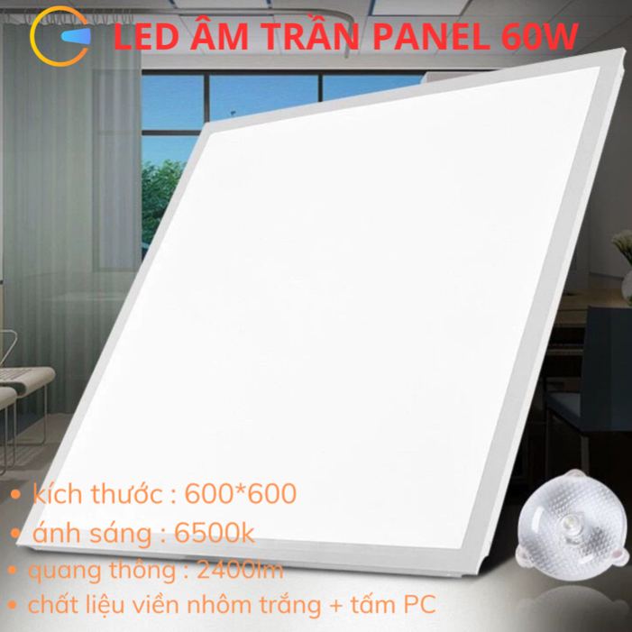 LED ÂM TRẦN PANEL 600*600 -60W - 80W - 100W, ÁNH SÁNG TRẮNG, ÂM TRẦN ...
