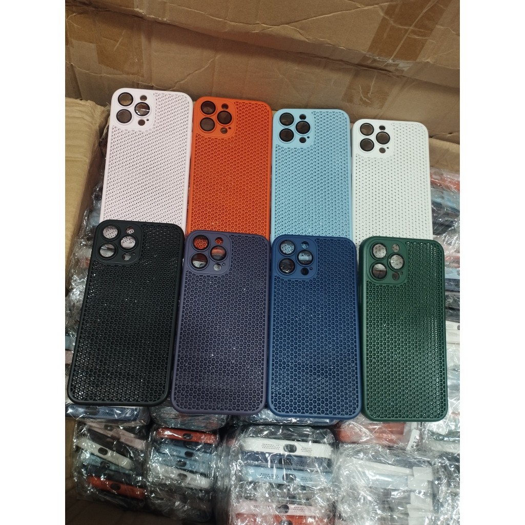 Ốp lưới tản nhiệt cao cấp dòng iphone 11/11 pro/11 promax/12/12pro /12 ...