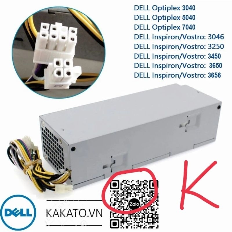 Nguồn đồng bộ dell 3040 5040 7040 3046 240W | Shopee Việt Nam