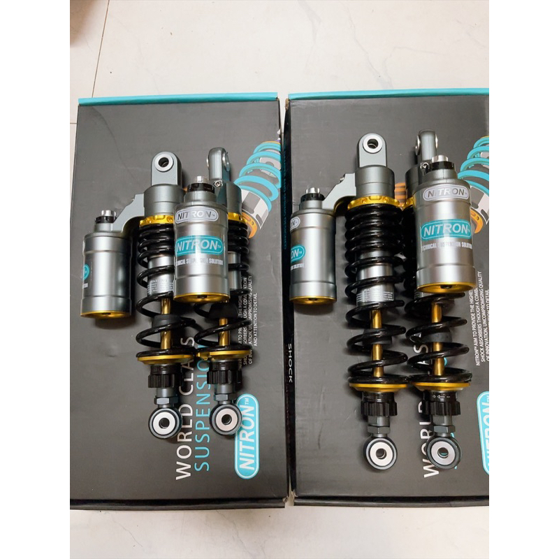Phuộc nitron bình dầu DNA gắn cho các dòng xe Wave/Dream/Cup/Sirrius ...