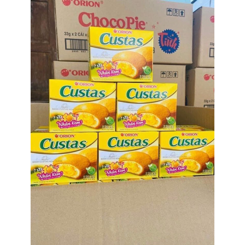 Bánh Custas hộp nhỏ 47g - thùng 48 hộp - chuyên làm tháp | Shopee Việt Nam
