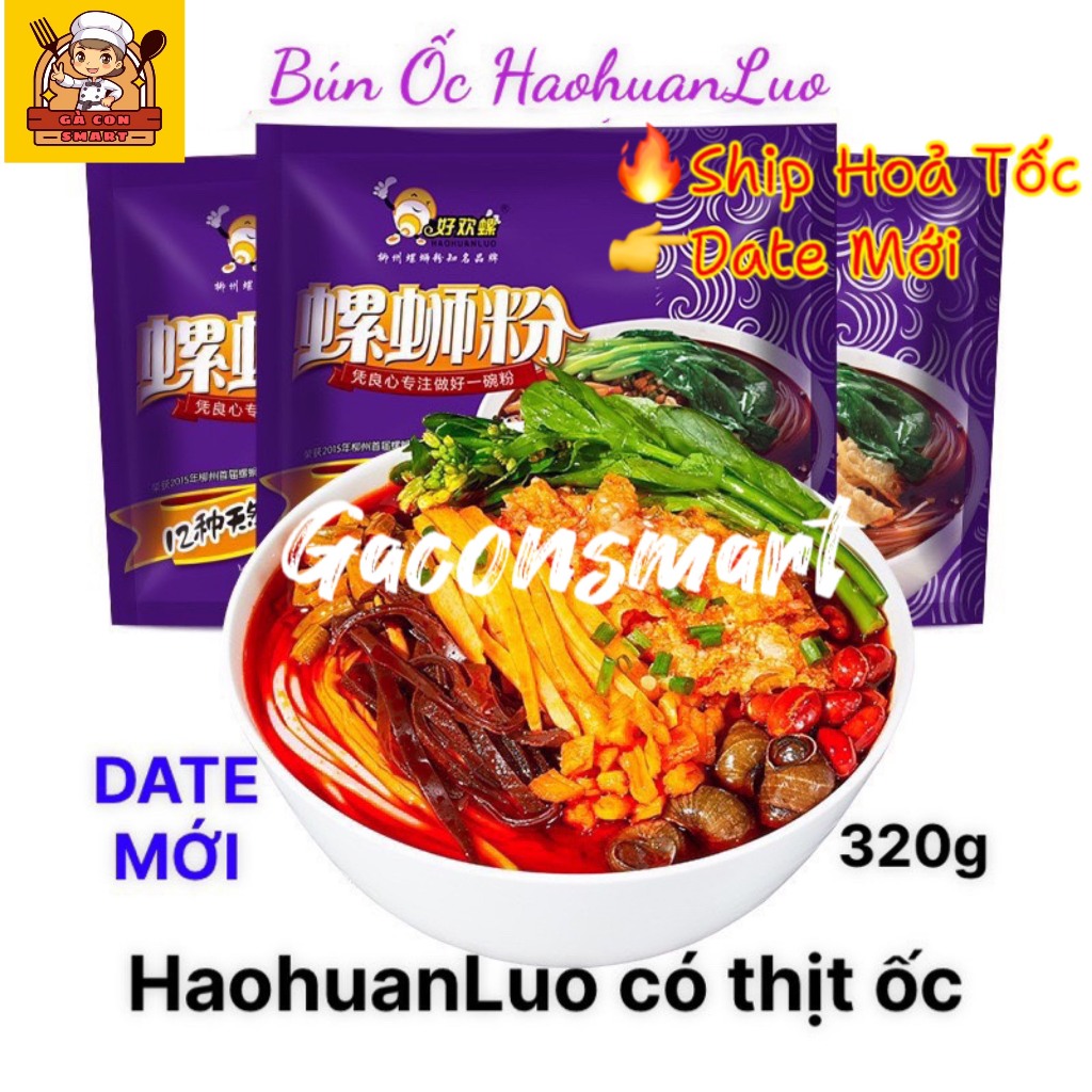 Bún Ốc Liễu Châu- Lý Tử Thất- HaoHuanLuo -Gaconsmart-(Hỏa Tốc HCM) | Shopee Việt Nam