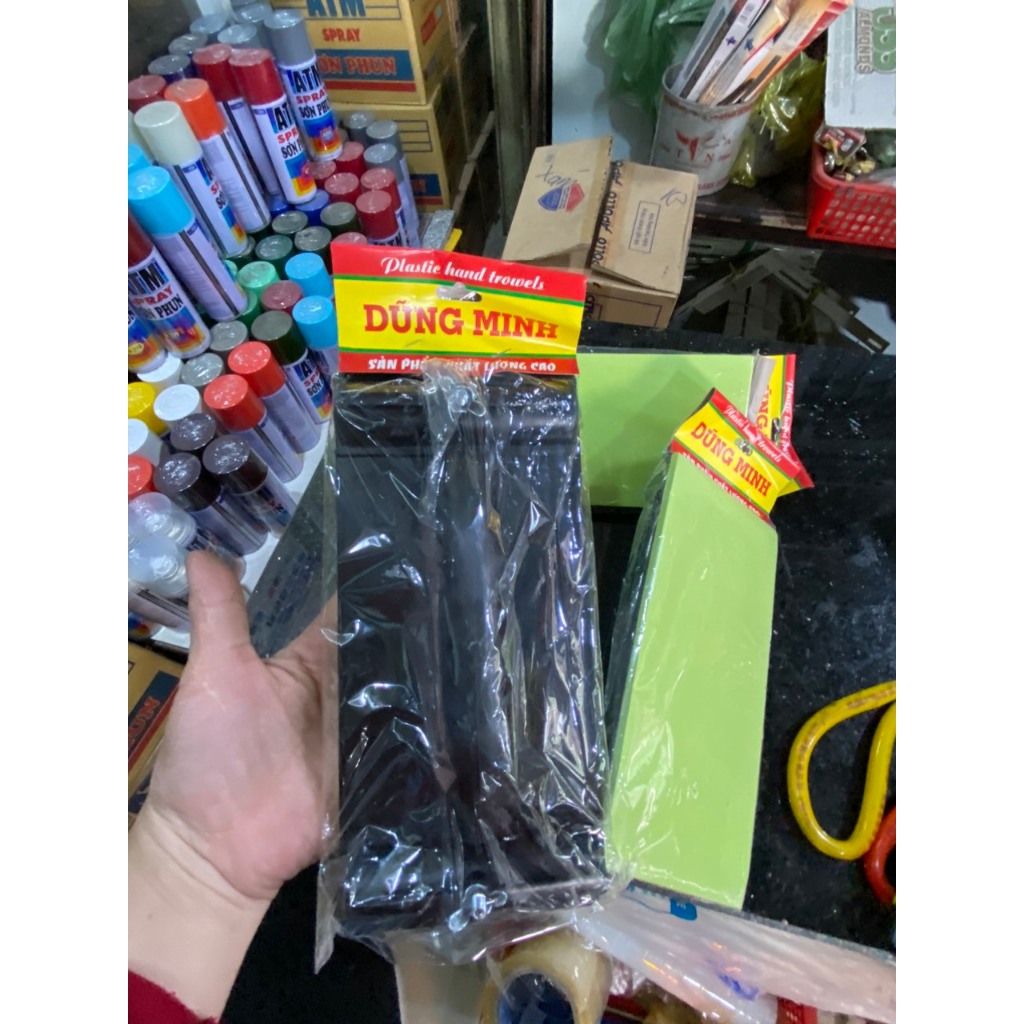 Bàn chà nhám- bàn xả nhám thợ sơn- bàn xoa nhám cán nhựa | Shopee Việt Nam