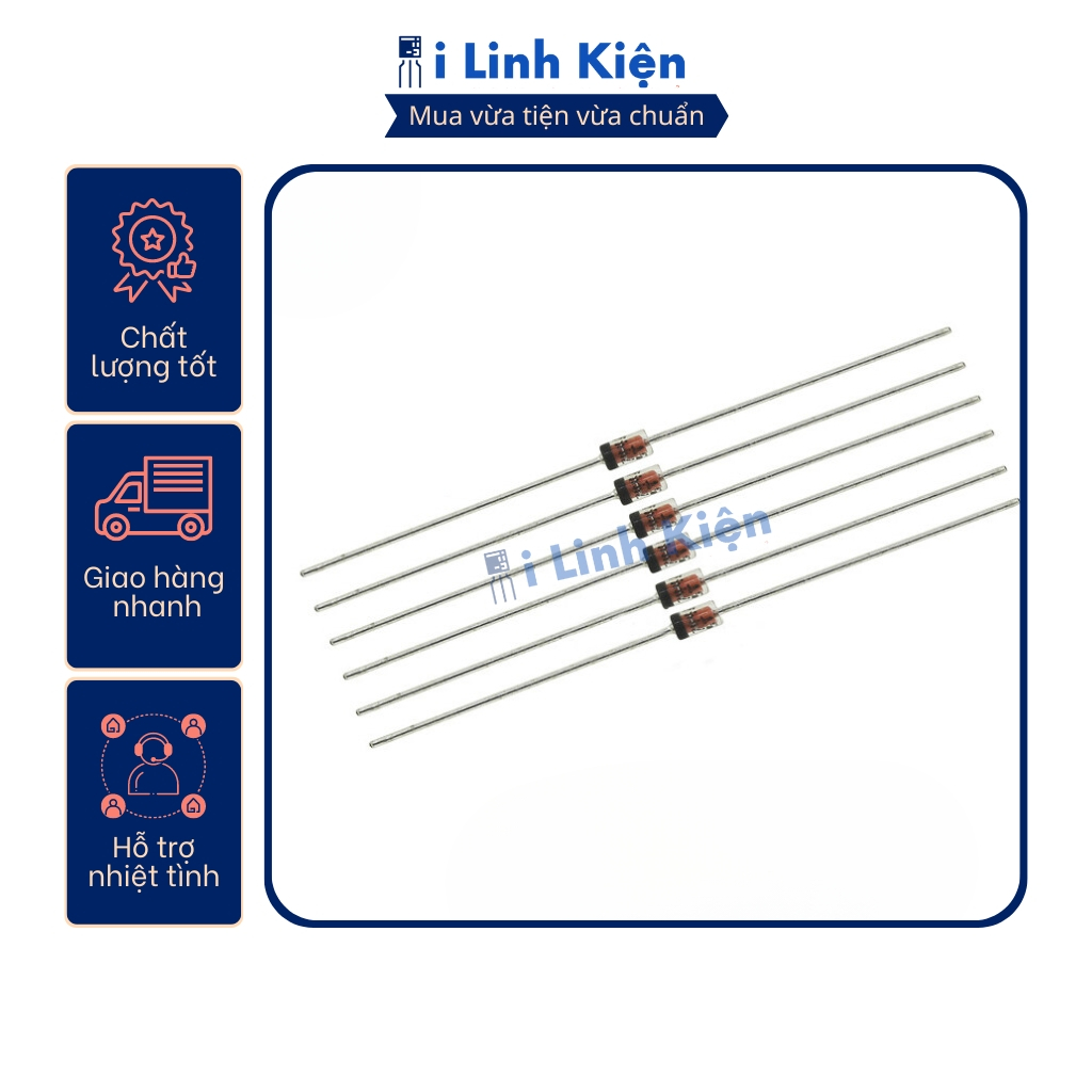Diode zener 1W 3.3V 1N4728A (10 chiếc) | Shopee Việt Nam