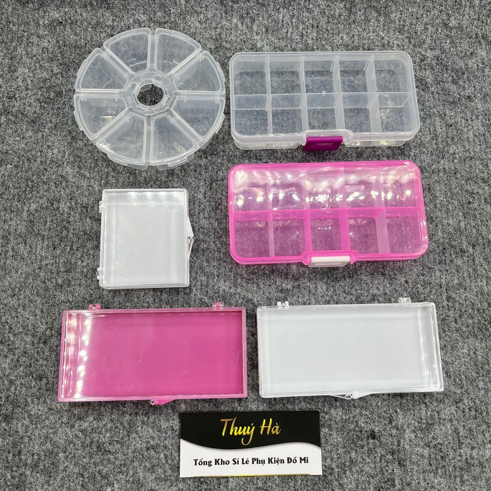 Hộp đựng mi fan, hộp đựng fan_đựng nail box_keo nối mi_mi khay_mi fan ...