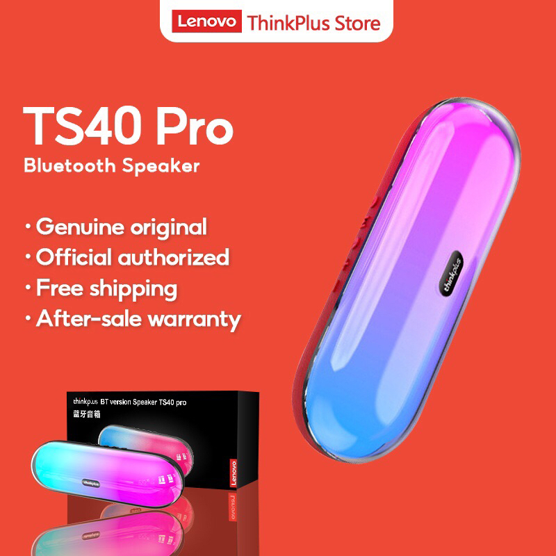 Loa bluetooth Lenovo TS40 Pro Led RGB âm thanh HIFI Stereo | Shopee ...