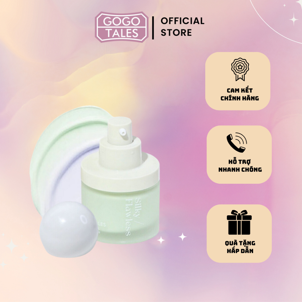Kem lót GOGO TALES Small Ice Ball Light Congeal dạng hũ | Shopee Việt Nam