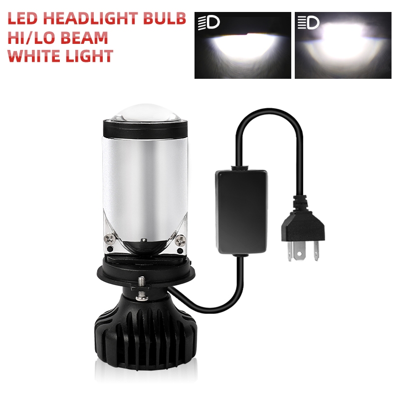 Đèn Pha LED Bi Cầu Mini T9 Pro H4 MA Racing Lắp Ô tô Xe Máy Pha Bi Cầu Chống Chói Cắt Sáng ...