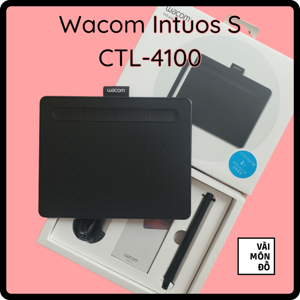 Bảng Vẽ Wacom Intuos S Wacom CTL- 4100 | Shopee Việt Nam