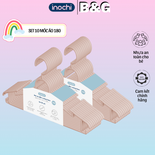 Móc phơi quần áo nhựa, thông minh, chống trượt, an toàn Hara Nhật Bản ...