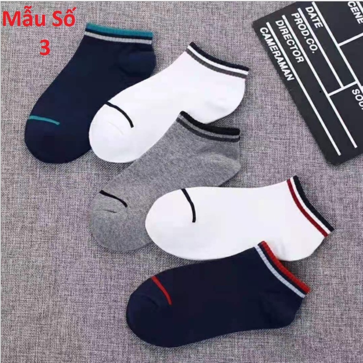 Combo 2 đôi Tất nam, vớ nam, tất cổ ngắn cho nam ( giao màu ngẫu nhiên ...