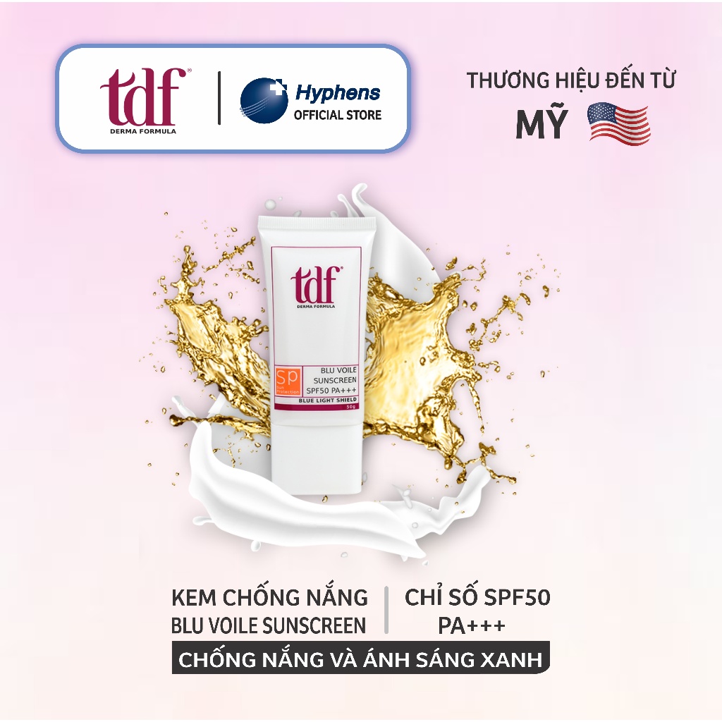 Kem chống nắng TDF Bluvoile Suncreen đến từ Nhật Bản SPF50 PA+++, chống ...