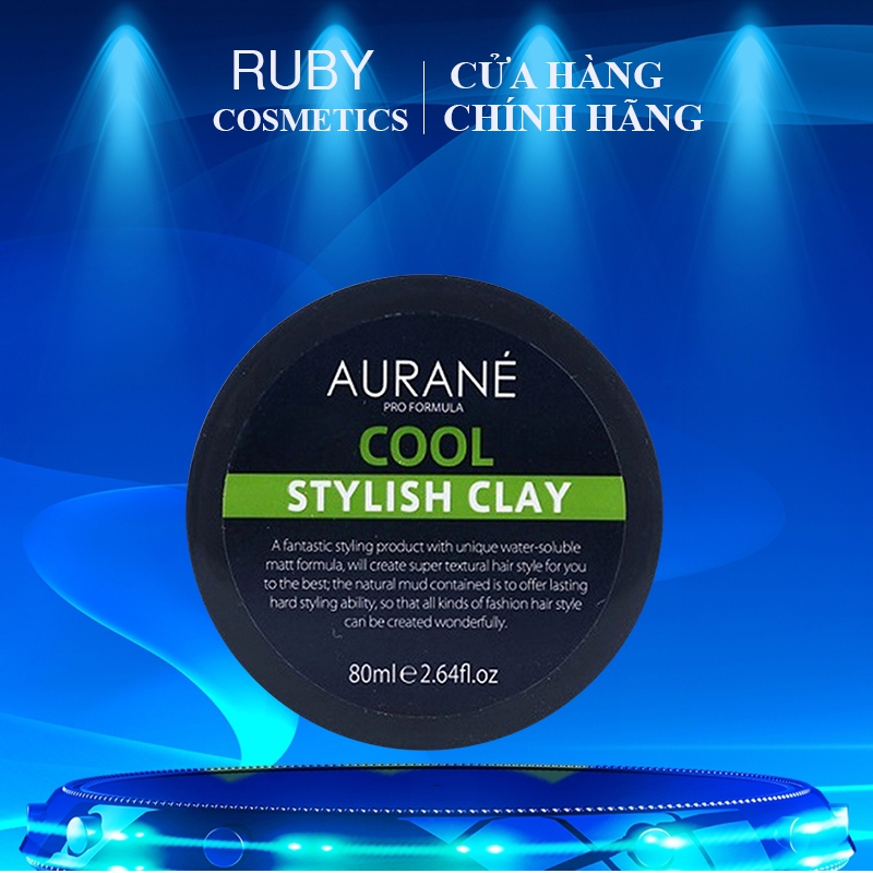 Sáp vuốt tóc nam AURANE COOL GIÁ RẺ 80gr tạo kiểu cực chất không bóng ...