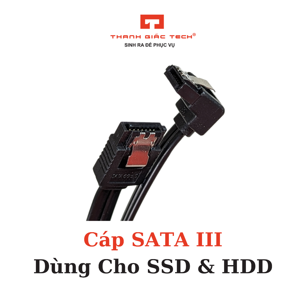Dây Cáp SATA III Dành Cho Ổ Cứng SSD HDD Kết Nối 6Gbs | Shopee Việt Nam