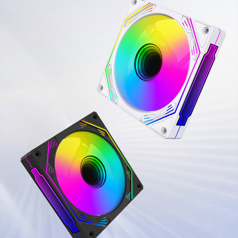 Quạt Tản Nhiệt, FAN LED RGB LC-10, LC-20, LC-30 - Phiên bản gió thổi ...