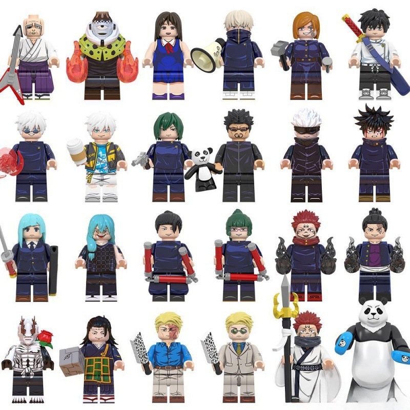 Đồ chơi lắp ráp minifigure mô hình nhân vật hot nhất Jujutsu Kaisen Chú ...