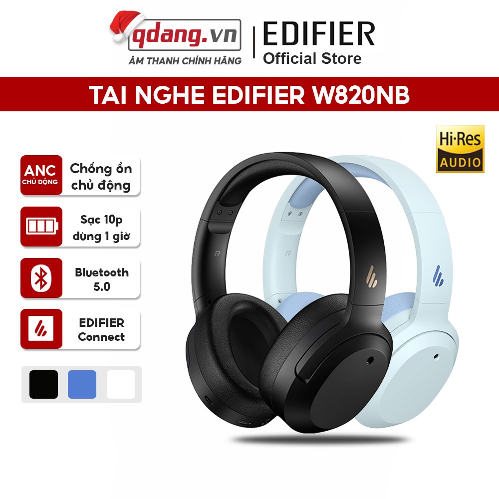 Tai nghe Edifier W820NB - Chất âm hay, có chống ồn - Chuẩn Hi-Res ...