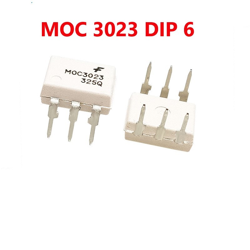 IC quang điều khiển triac MOC3020, MOC3021, MOC3022, MOC3023 chân cắm - Chính hãng | Shopee Việt Nam