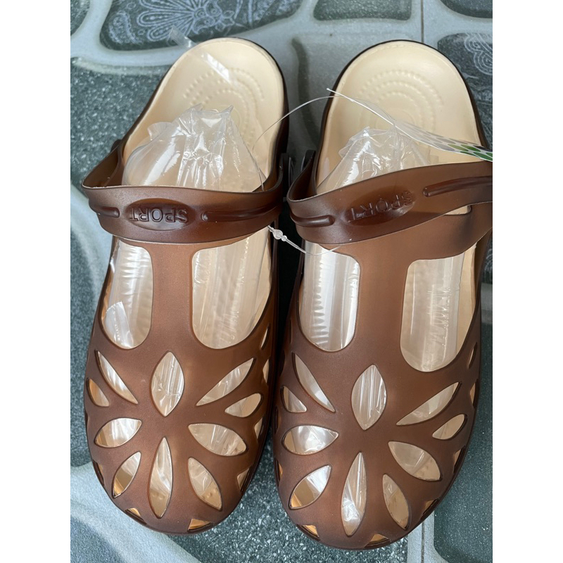 Giày Nhựa Dẻo Bít Mũi NỮ Đi Mưa Bioren Catha Chống Nước Êm Chân ...