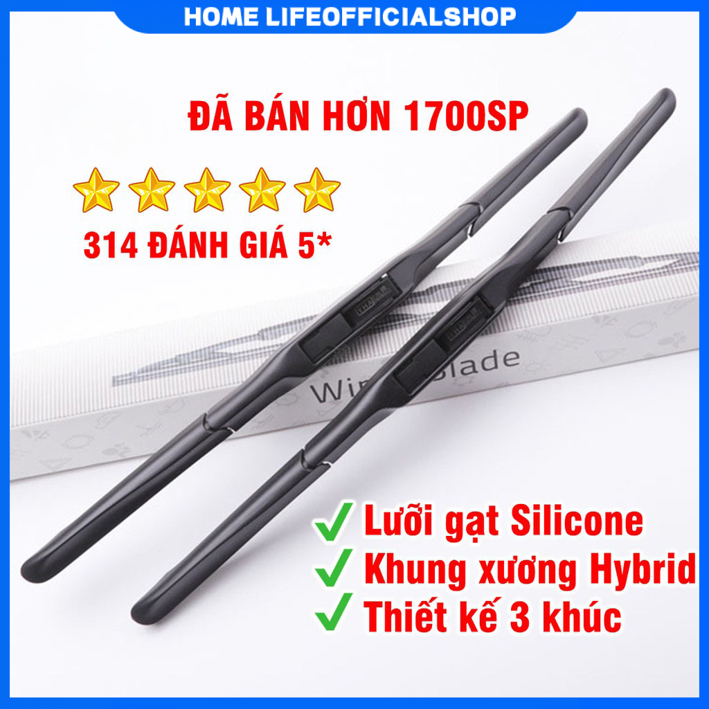 Gạt mưa ô tô AMECAR không xương sạch hơn không gây tiếng ồn | Shopee ...