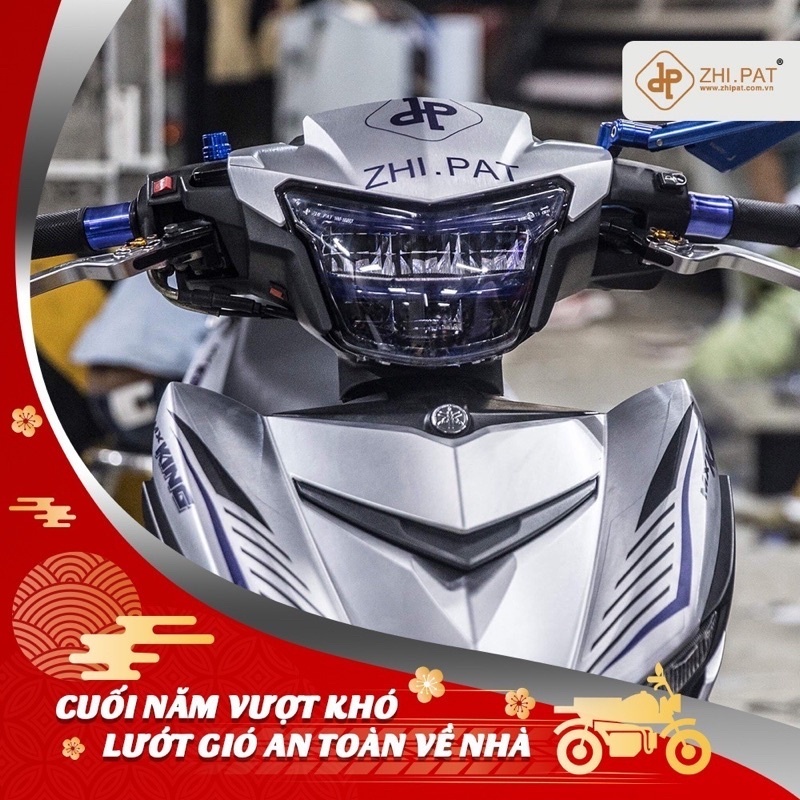 Pha LED 2 tầng Zhipat chính hãng Exciter 150 | Shopee Việt Nam