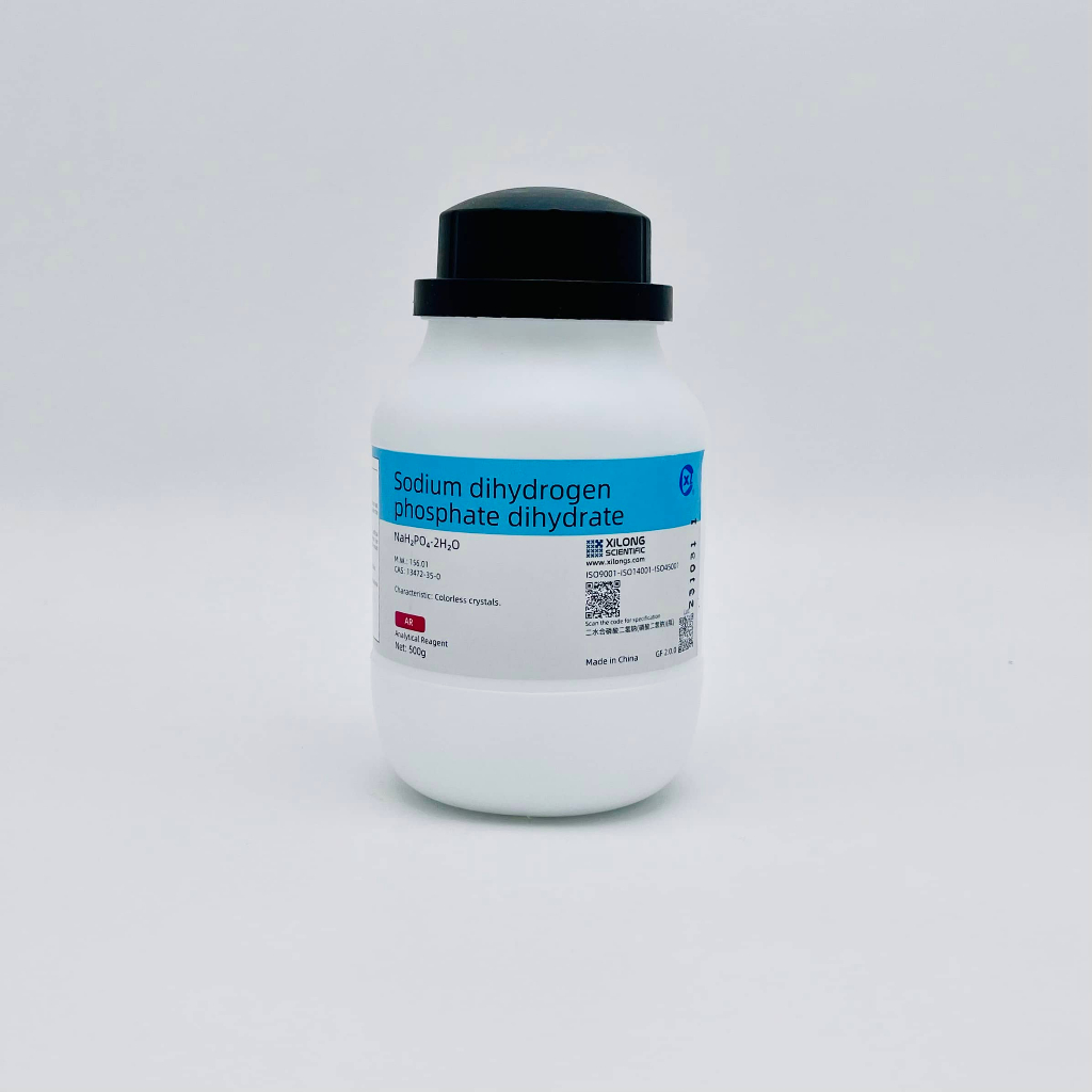 Hóa chất Sodium Dihydrogen Phosphate dihydrate (NaH2PO4.2H2O,AR, Chai ...