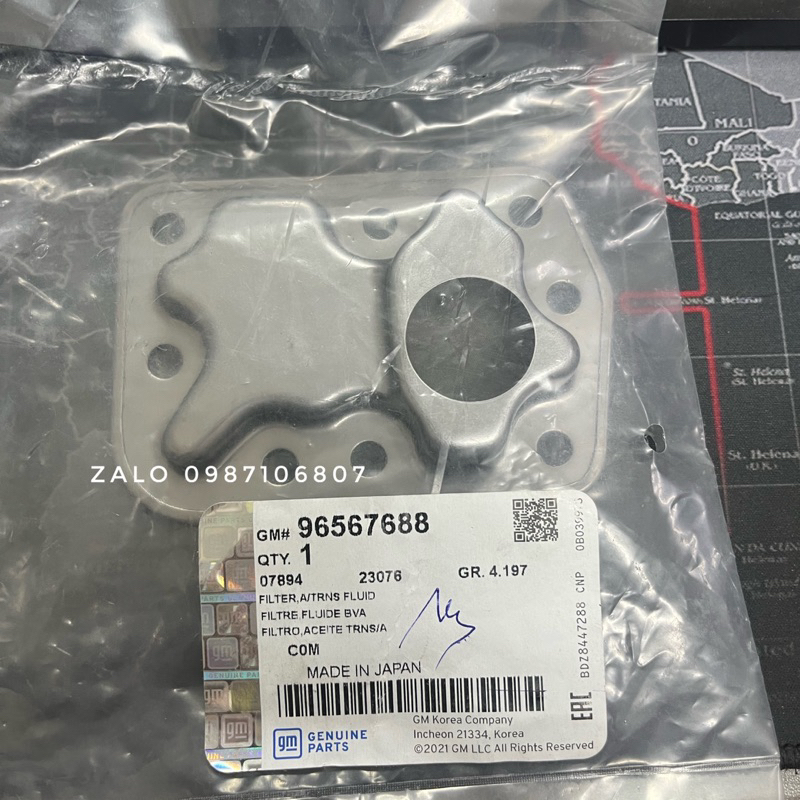 Lọc dầu hộp số tự động Spark m300, Matiz 4 chính hãng GM 96567688 ...