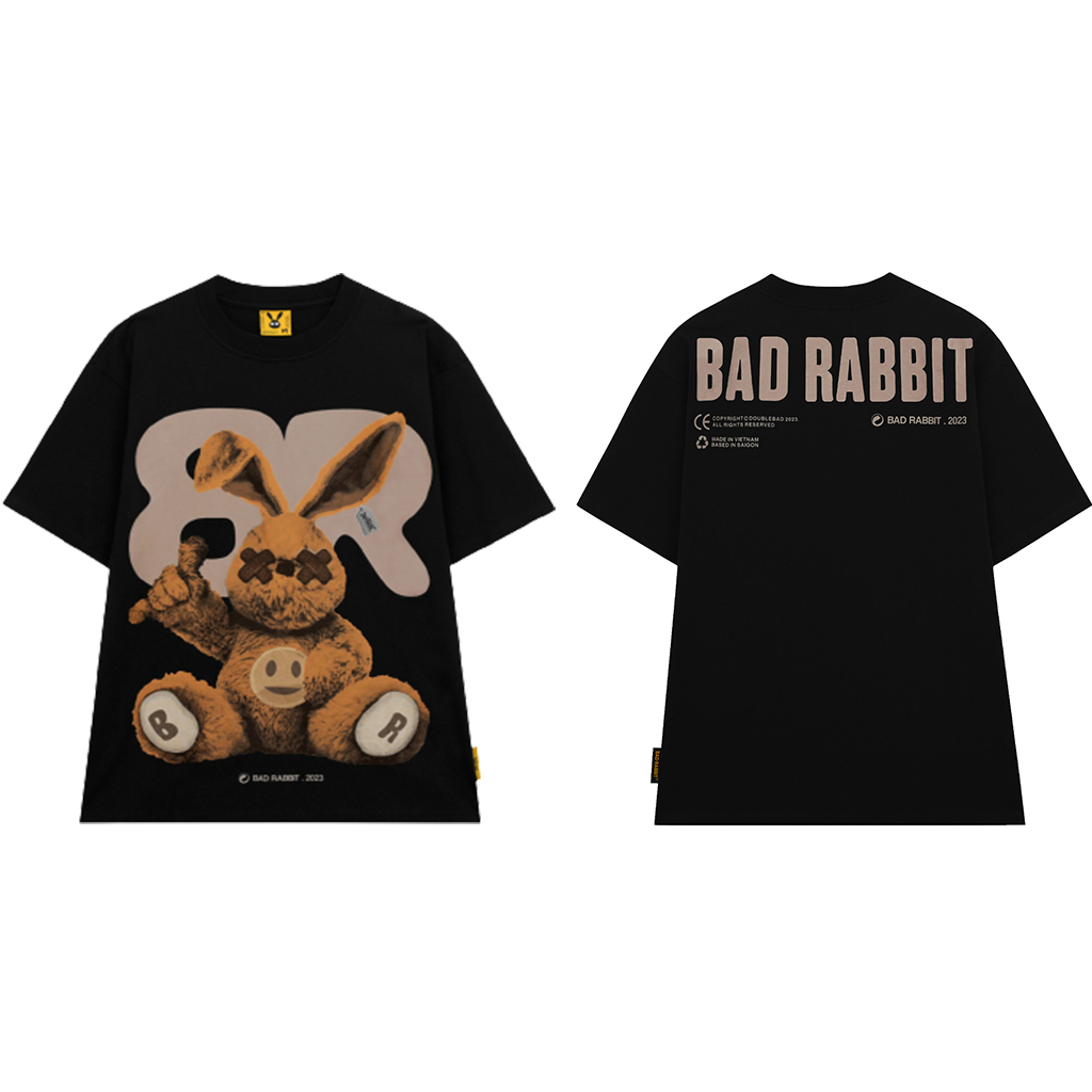 Áo thun Bad Rabbit Tee Local Brand Unisex - Áo phông nam nữ tay lỡ ...