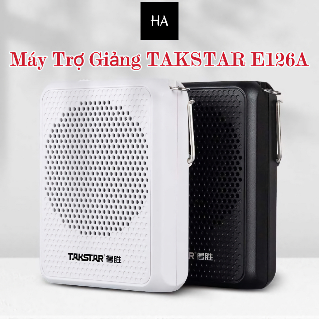 Máy Trợ Giảng Takstar E126A, Loa Trợ Giảng Nhỏ Gọn, Kèm Mic | Shopee Việt Nam
