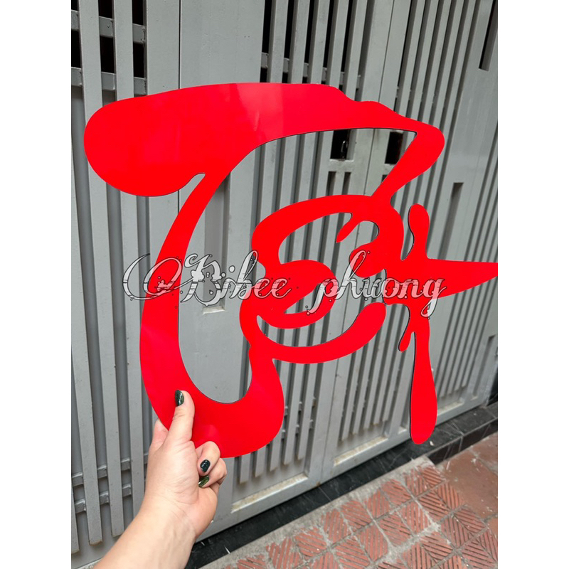 Chữ Tết decor sz 40-50cm alu sk sáng bóng loại 1 | Shopee Việt Nam