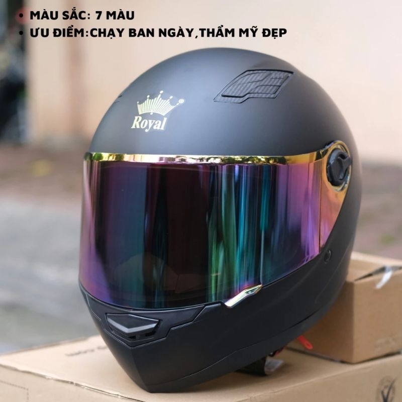 Mũ bảo hiểm full face Royal M136 Bảo hành chính hãng 12 tháng | Shopee ...