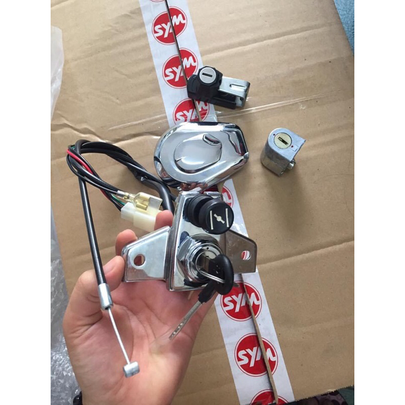 bộ khoá zin sym husky classic | Shopee Việt Nam