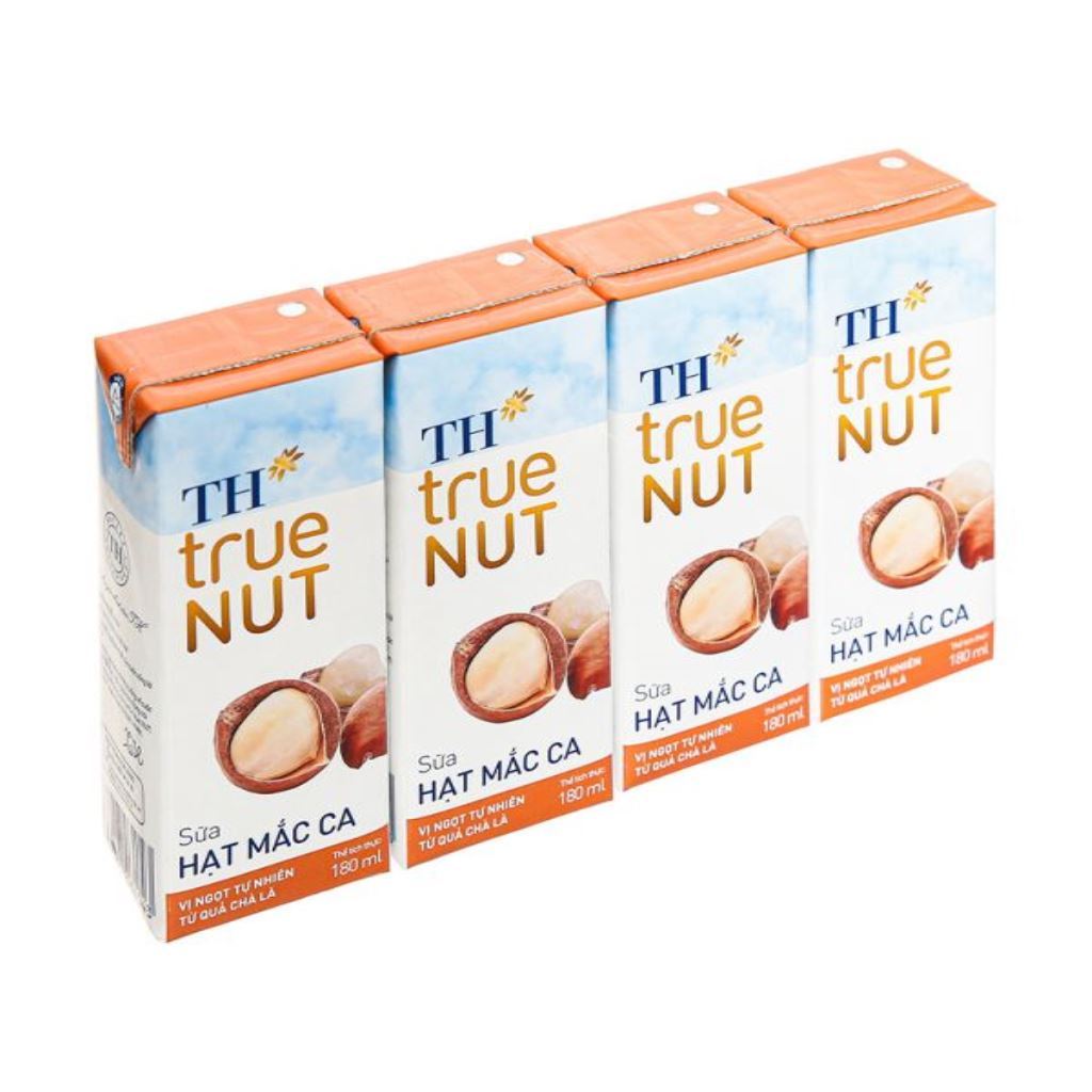 Lốc 4 Hộp Sữa Macca TH True Nut 180ml | Shopee Việt Nam