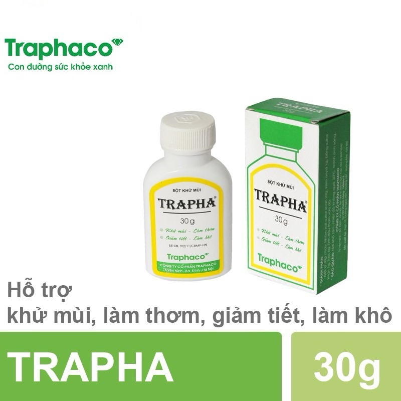 Bột khử mùi TRAPHA Lọ 30g Traphaco | Shopee Việt Nam