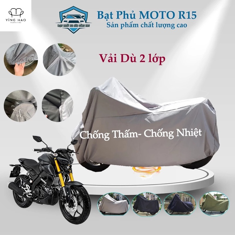 Bạt phủ xe máy SH-150 - Visson ,Size 2.35 x 1.06m .Che nắng mưa, bụi ...