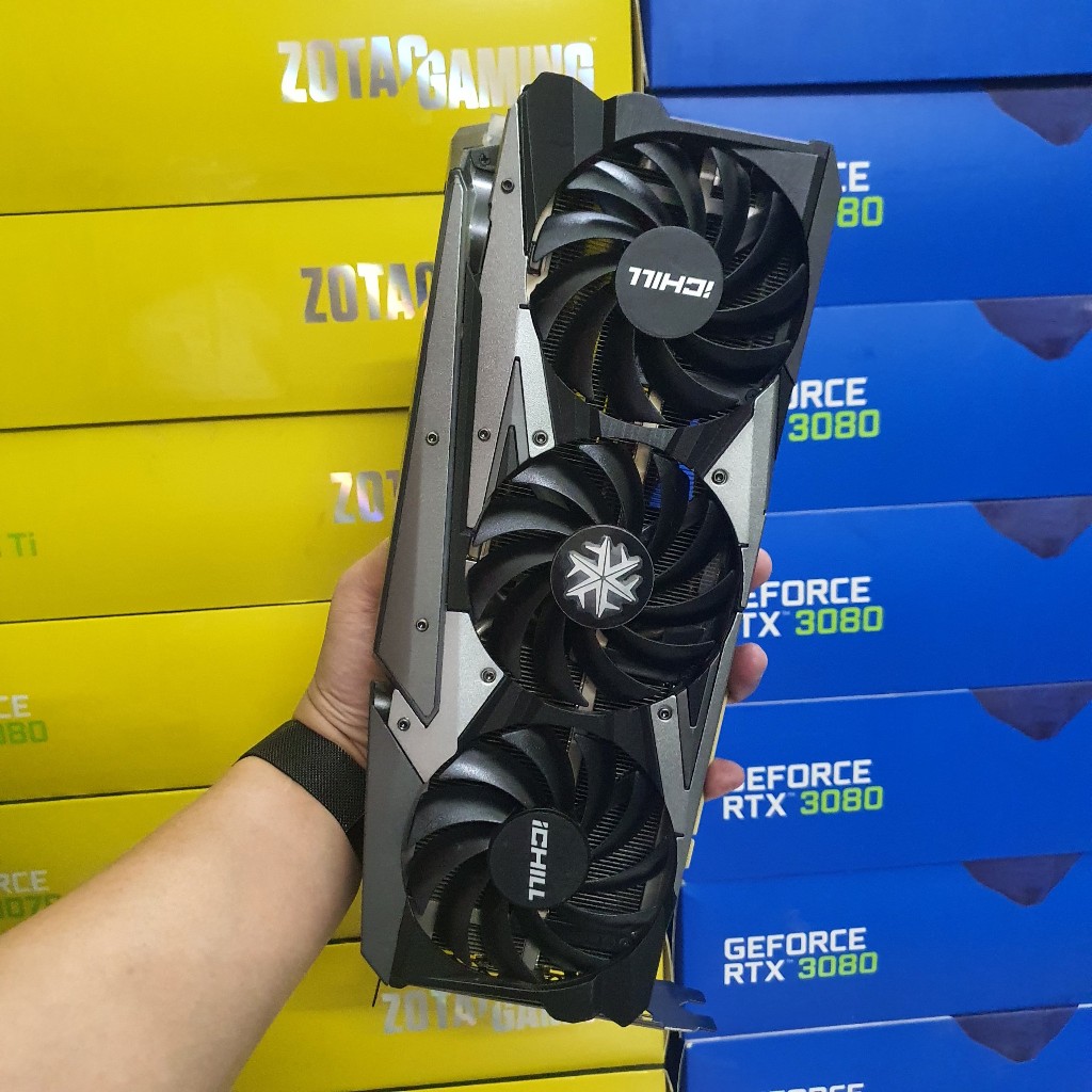Card Màn Hình Inno3D RTX 3070 Ti ICHILL X4 Like New Fullbox | Shopee ...