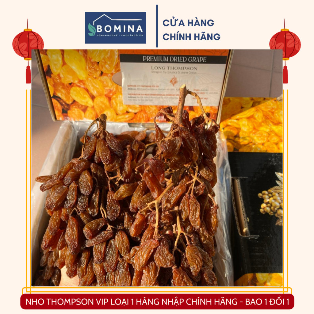 [VỤ MỚI]Nho Nguyên cành,Nho Khô Nguyên Cành Úc, Nho Thompson PREMIUM ...