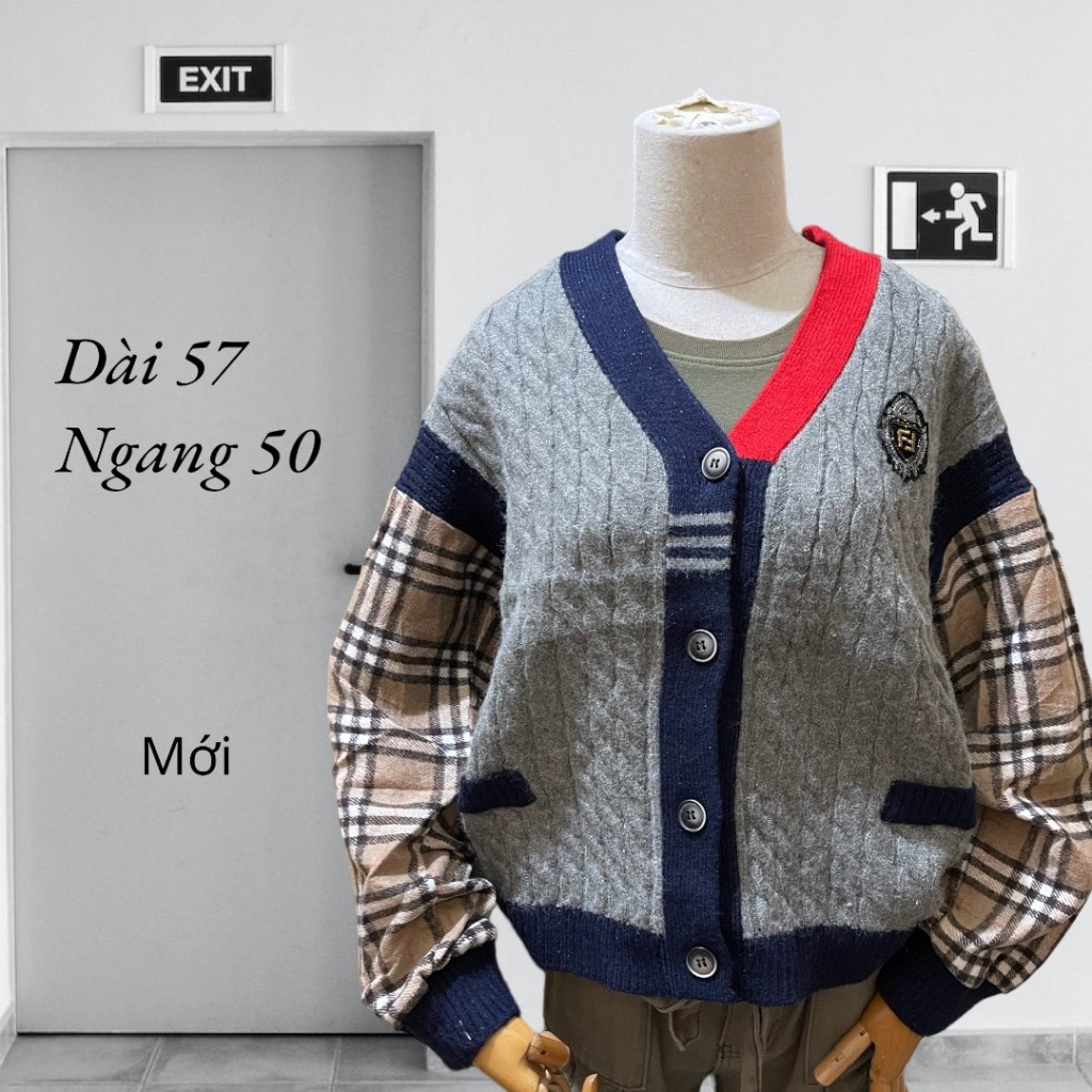 ( 2HAND ĐƯỢC LỰA MẪU ) Áo cardigan len 2hand, khoác len Hàn siêu phẩm ...