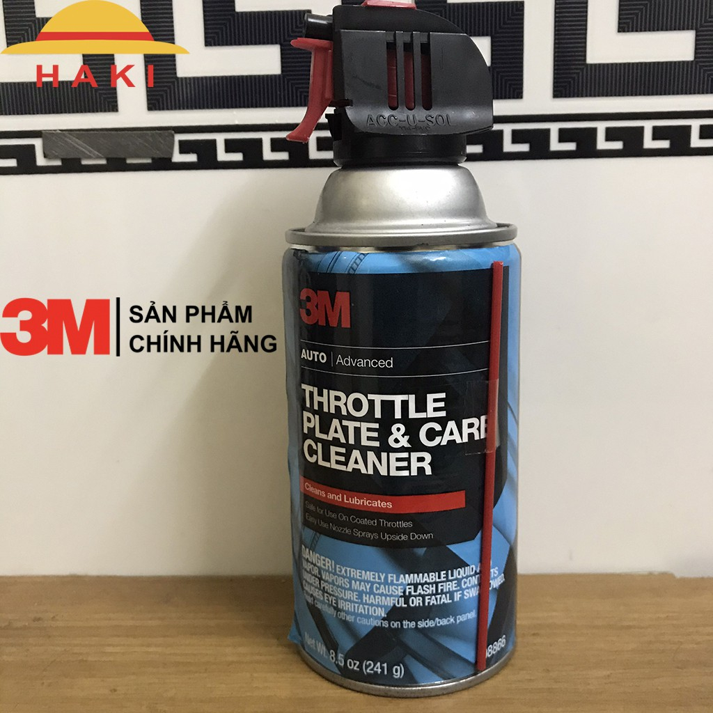Dung dịch vệ sinh bộ chế hòa khí và vệ sinh bướm ga 3M 08866 THROTTLE ...
