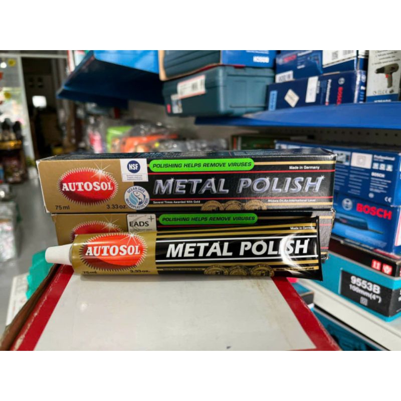 Kem đánh bóng kim loại METAL POLISH (Tuýp) | Shopee Việt Nam