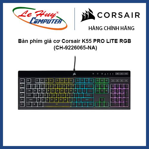 Bàn phím giả cơ Corsair K55 PRO LITE RGB (CH-9226065-NA) | Shopee Việt Nam