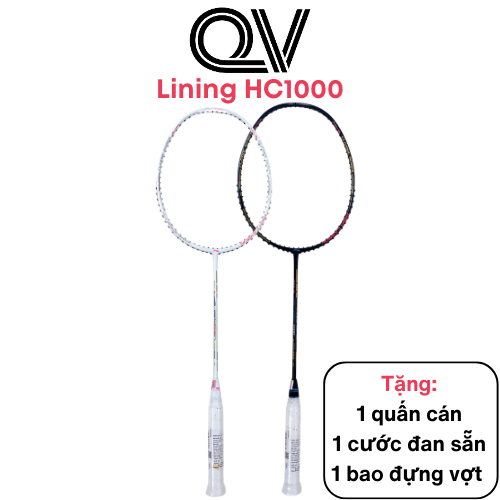 Vợt cầu lông Lining HC1000 chính hãng Quốc Việt Badminton vợt cân bằng ...