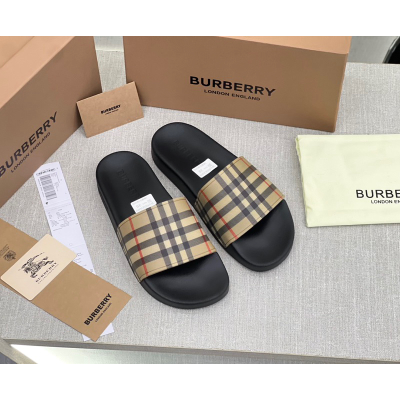 dép lê bbr quai nâu cafe-dép sc full box | Shopee Việt Nam