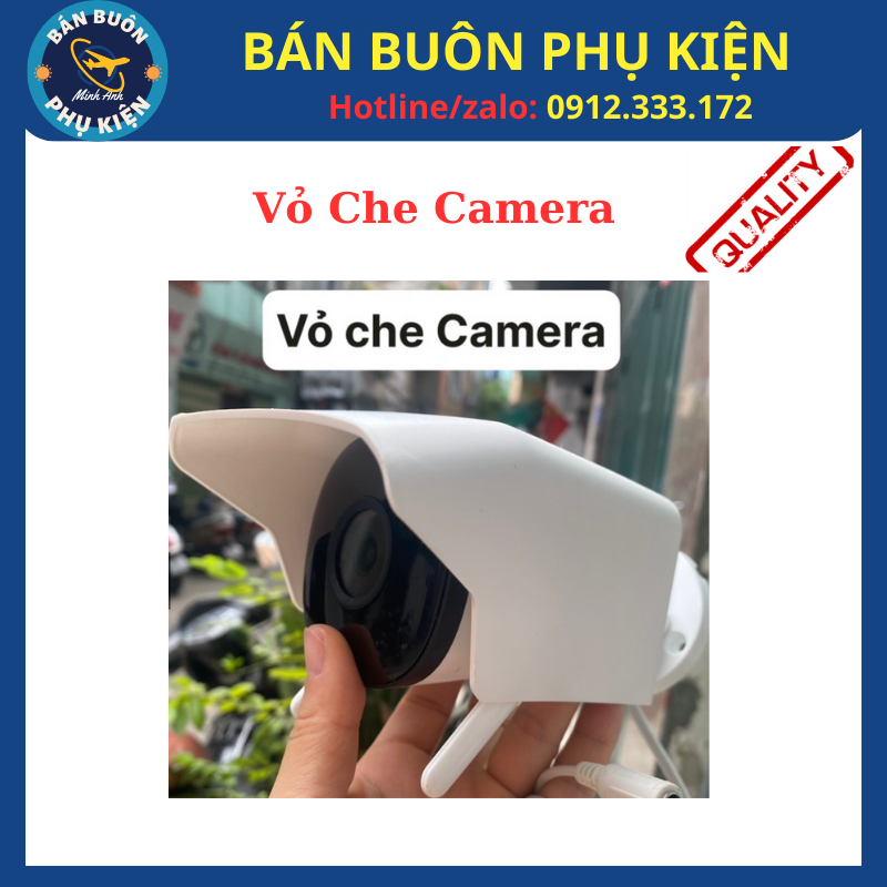 Vỏ Che Camera Ngoài Trời, Chất Liệu Nhựa Cao Cấp SIÊU BỀN, Mái che ...