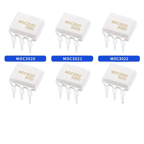 IC quang điều khiển triac MOC3020, MOC3021, MOC3022, MOC3023 chân cắm - Chính hãng | Shopee Việt Nam