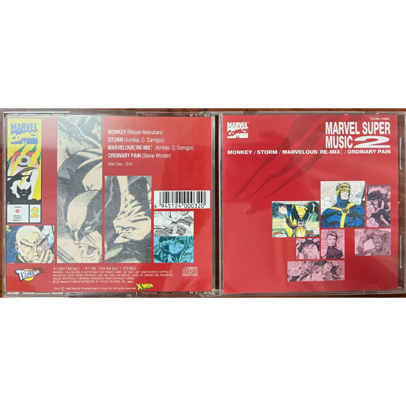 CD used - OST - MARVEL SUPER MUSIC 2 - COMICS | Shopee Việt Nam