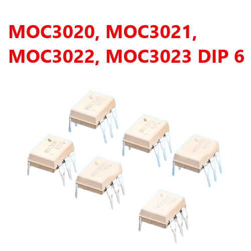 IC quang điều khiển triac MOC3020, MOC3021, MOC3022, MOC3023 chân cắm - Chính hãng | Shopee Việt Nam